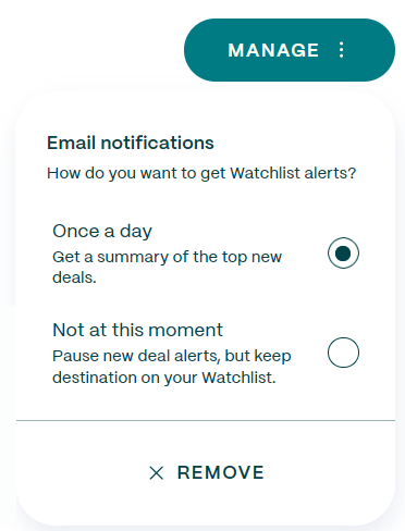 How does my Watchlist work? – Going